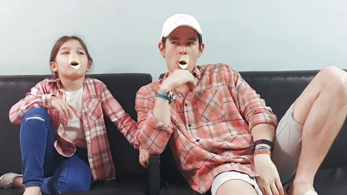 We Love The Twinning Outfits Of Jake Ejercito And Daughter Ellie