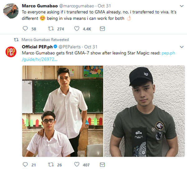 Marco Gumabao clarifies guest appearance in GMA-7 project | PEP.ph