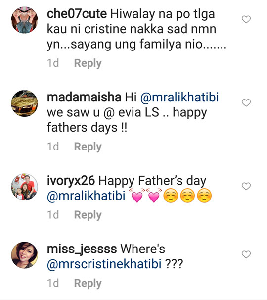 Ali Khatibi spends Father's Day with daughter amid separation rumor ...