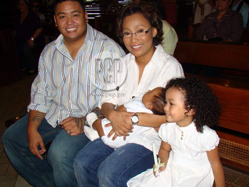 Baptism of Dylan Gotidoc, Jaya's son | PEP.ph