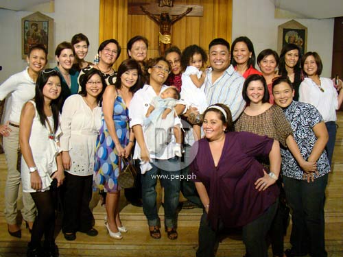 Baptism of Dylan Gotidoc, Jaya's son | PEP.ph