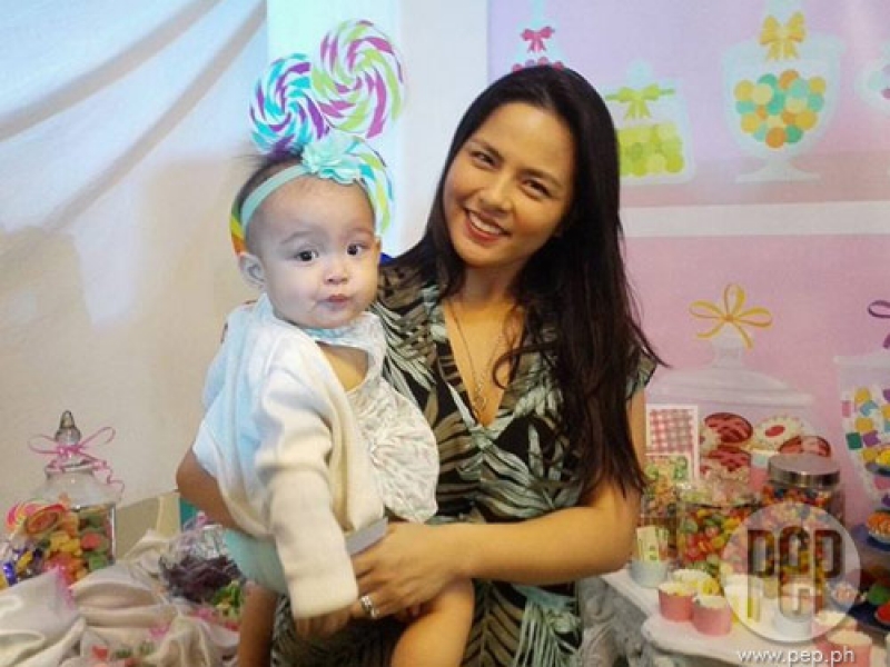 PEP EXCLUSIVE. Ara Mina all-out for Baby Mandy's first birthday | PEP.ph