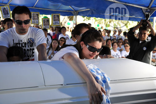 Ruby Rose Barrameda-Jimenez's necrological service and burial | PEP.ph