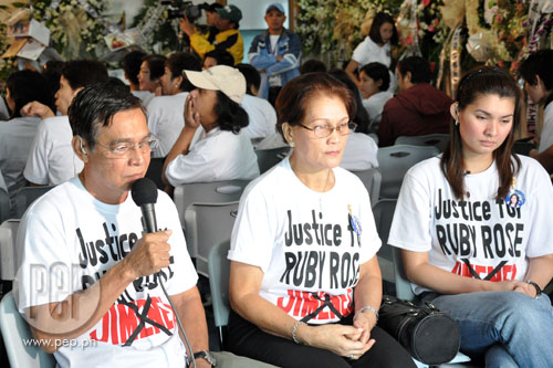 Ruby Rose Barrameda-Jimenez's necrological service and burial | PEP.ph