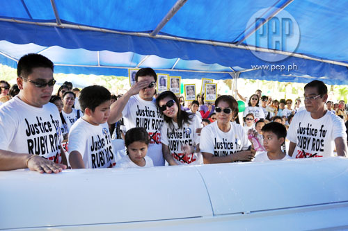 Ruby Rose Barrameda-Jimenez's necrological service and burial | PEP.ph