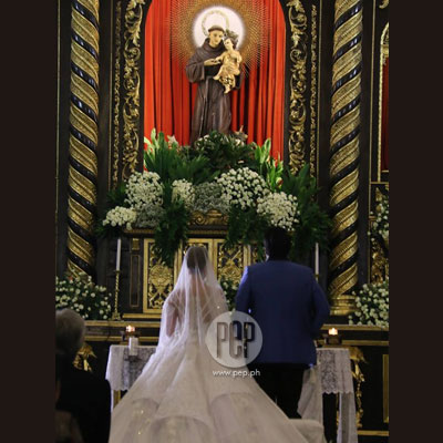 FIRST LOOK: Elvis Gutierrez and Alexa Uichico wedding | PEP.ph