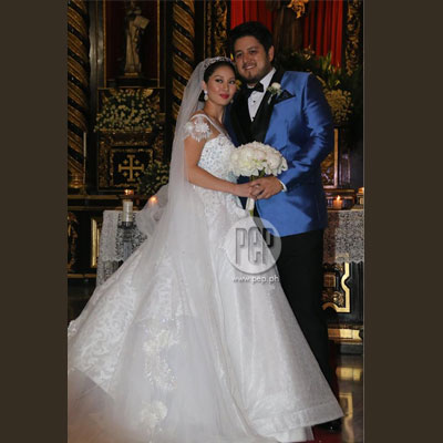 FIRST LOOK: Elvis Gutierrez and Alexa Uichico wedding | PEP.ph
