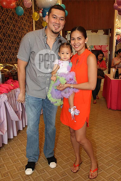 Sherilyn Reyes-Chris Tan's baby girl Eia turns one | Gallery | PEP.ph ...