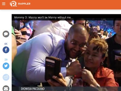 Dionisia Pacquiao Fight Meme