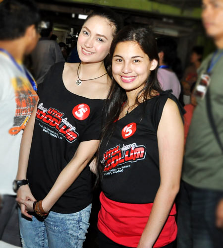 Jasmine Curtis-Smith, JC De Vera, and Ang Utol Kong Hoodlum cast tour ...