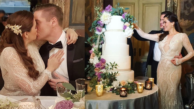 Cristalle Belo and Justin Pitt tie the knot in Italy | PEP.ph