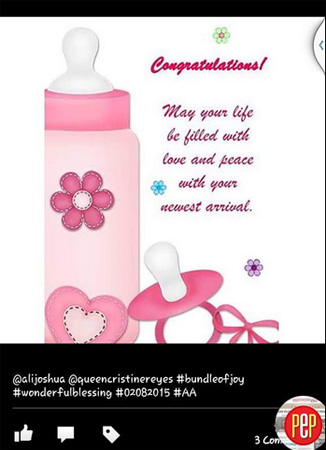 Cristine Reyes gives birth to a baby girl | PEP.ph