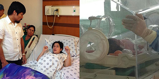 Manny and Jinkee Pacquiao welcome baby Israel | PEP.ph