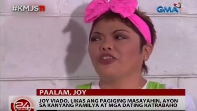 Epy Quizon remembers Joy Viado: "Yung name niya talaga precedes her ...