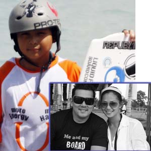 Sherilyn Reyes talks about son Paoie's passion for wakeboarding | PEP.ph
